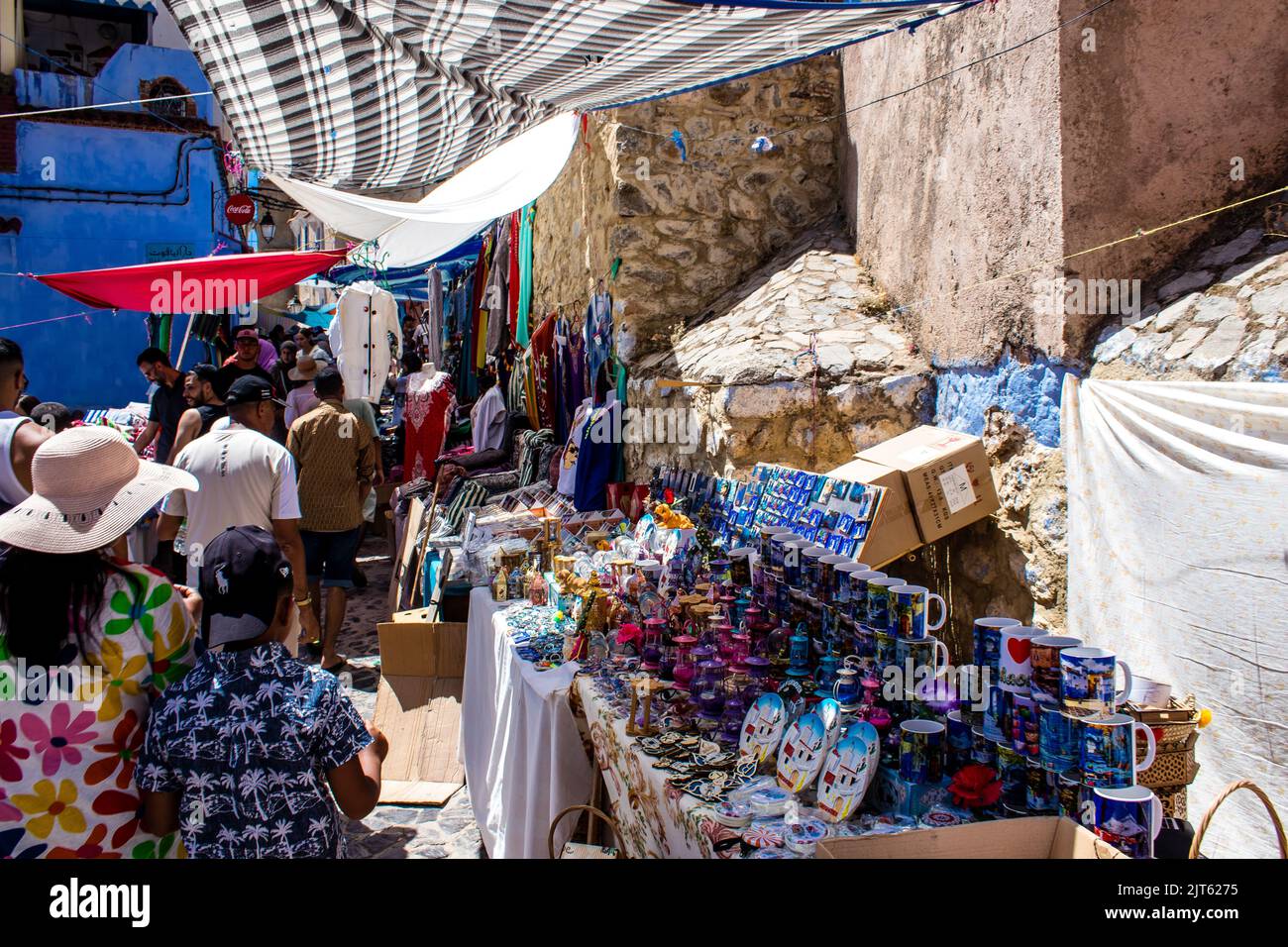 Chefchaouen, Morocco - August 19, 2022 Chefchaouen is a city located in ...