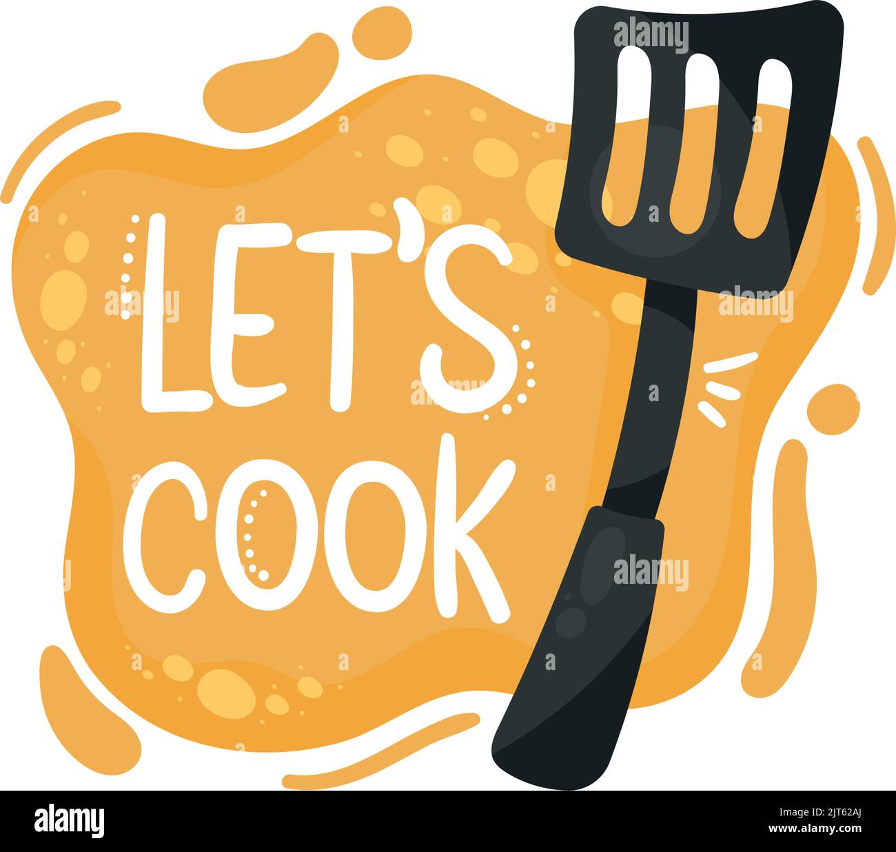 Lets cook Stock Vector Images - Alamy
