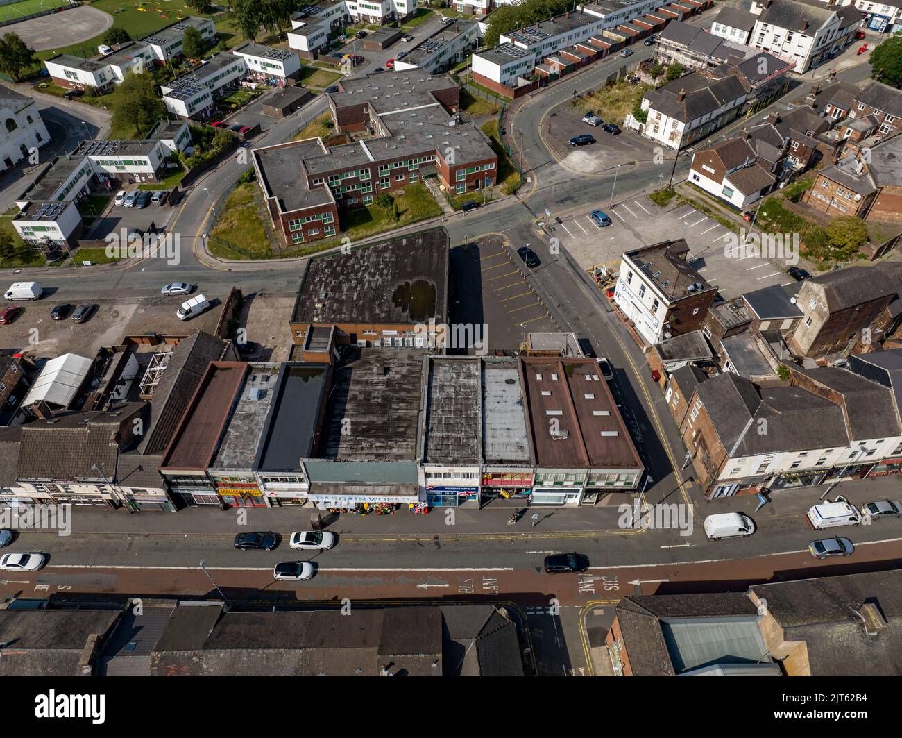 Drone view of tunstall hi-res stock photography and images - Alamy