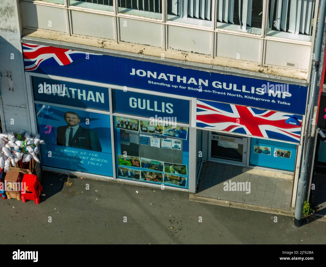 Aerial Images of Stoke on Trent North MP Shop Jonathon Jonathan Gullis ...