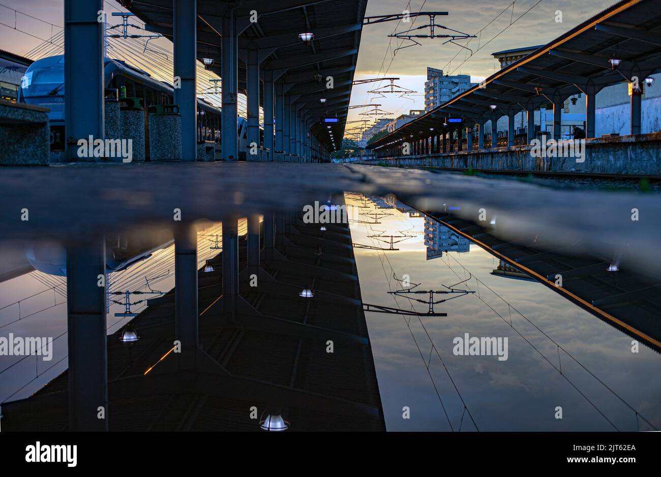 Bucharest gara de nord railway station hi-res stock photography and images - Alamy