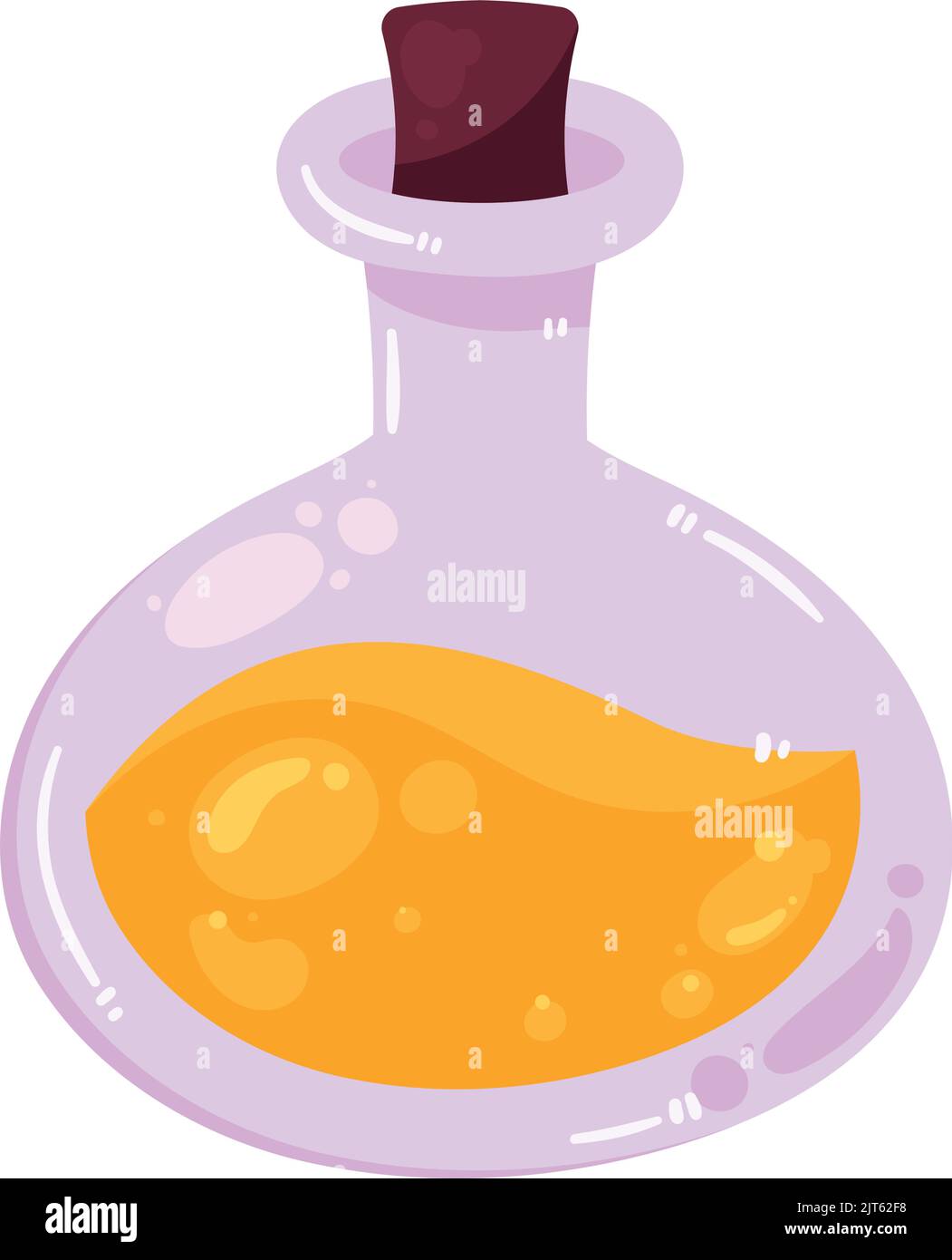 halloween yellow potion in flask icon Stock Vector Image & Art - Alamy