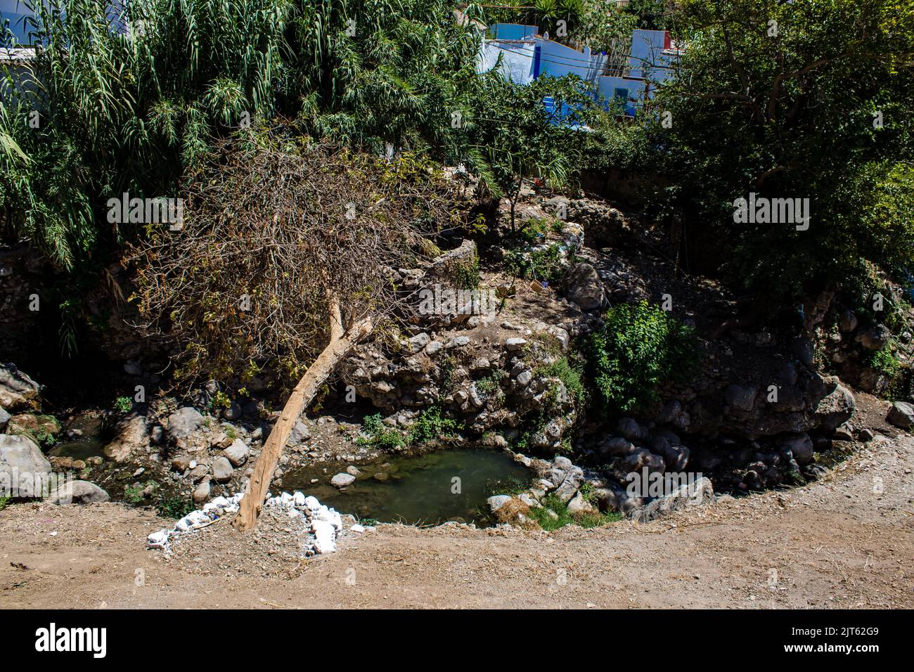 Chefchaouen, Morocco - August 19, 2022 Chefchaouen is a city located in ...