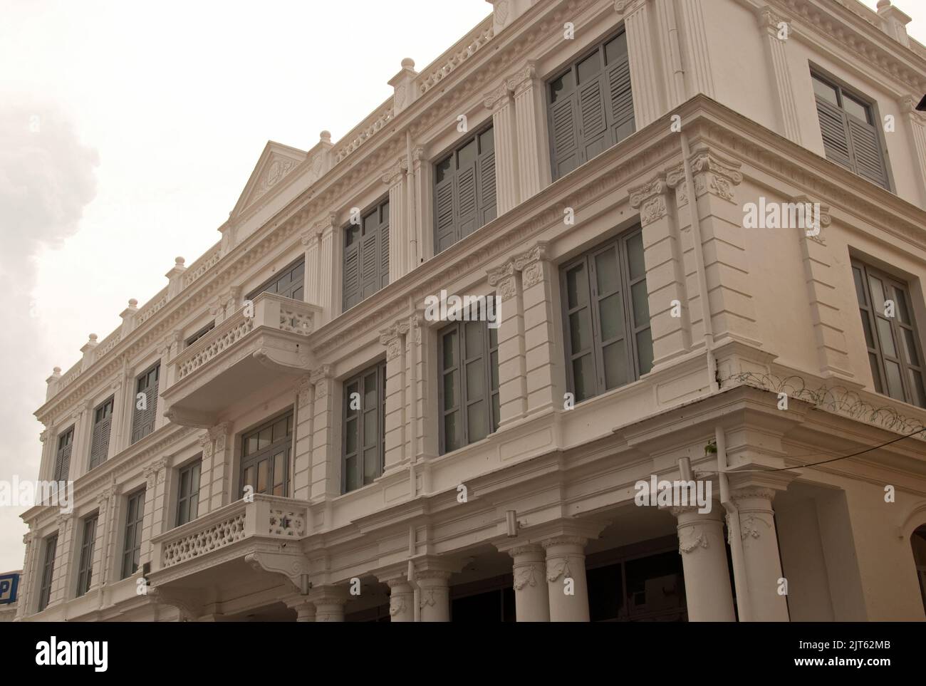 Old Colonial Building, Georgetown, Penang, Malaysia, Asia Stock Photo ...