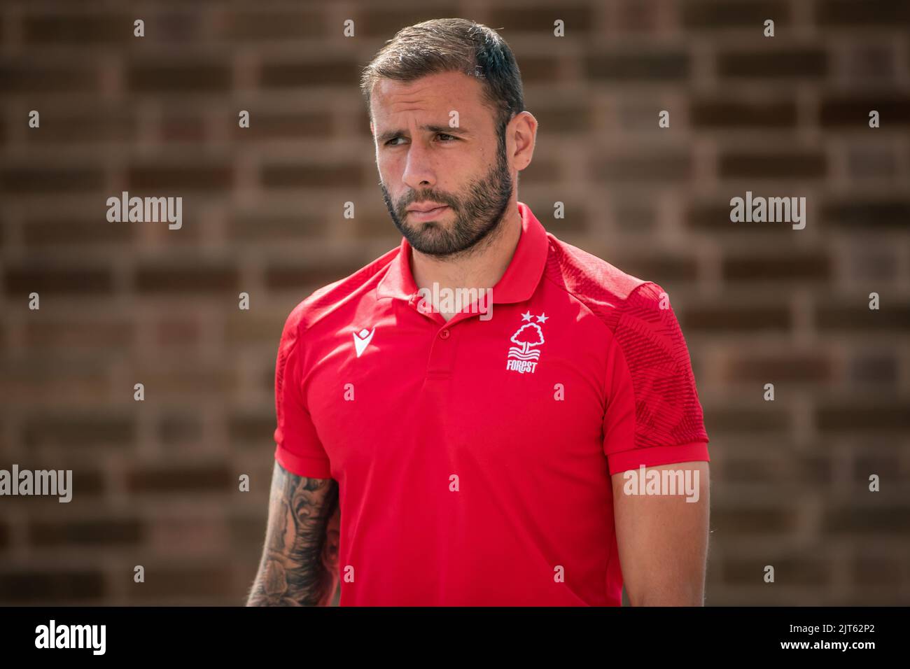 Steve Cook #3 of Nottingham Forest arrives at The City Ground Stock ...