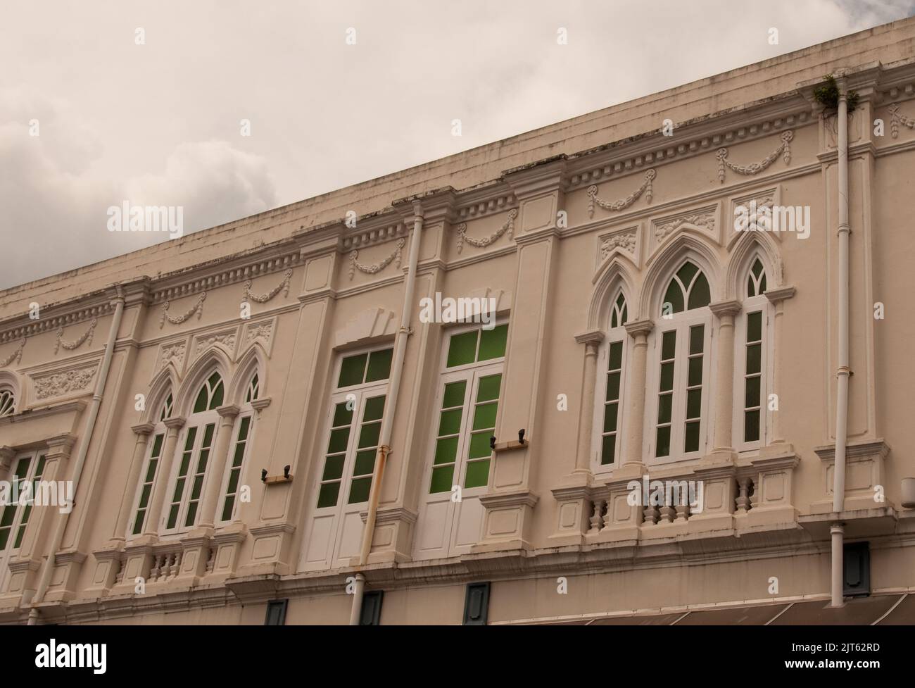 Old Colonial Building, Georgetown, Penang, Malaysia, Asia Stock Photo ...