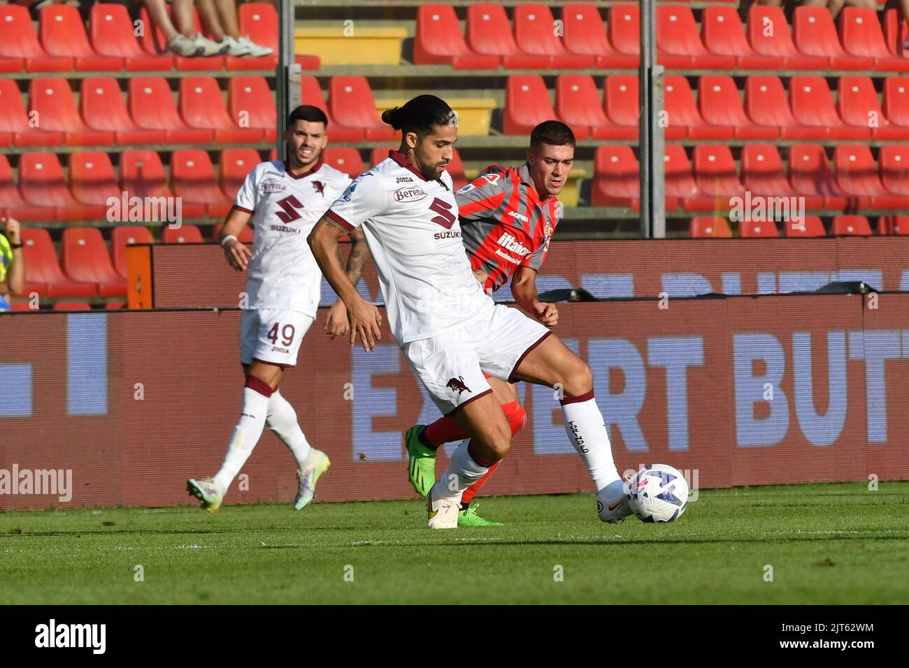August 27, 2022, Cremona, Italy: Cremona, Italy, Giovanni Zini stadium ...