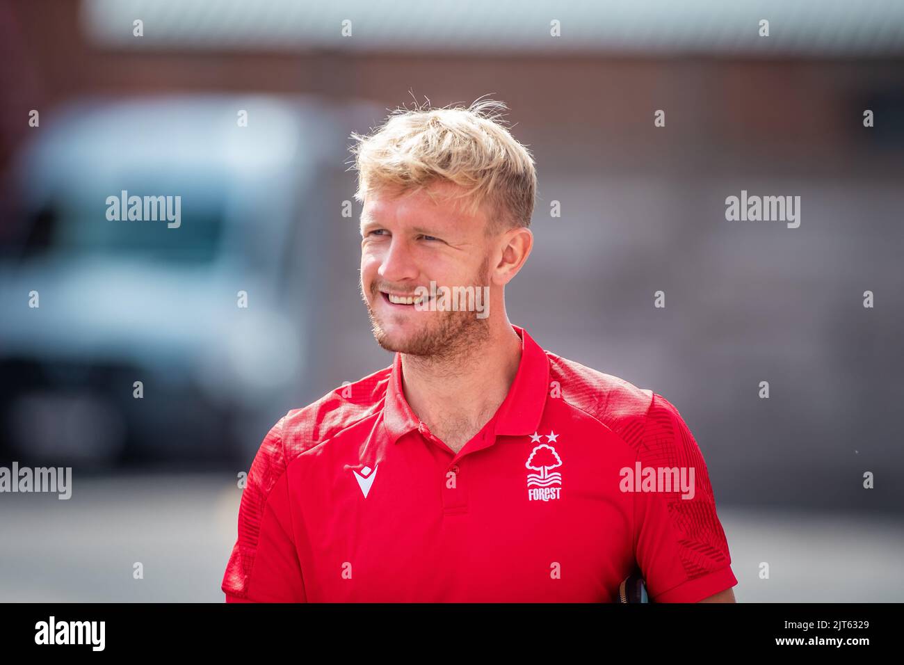Joe Worrall #4 of Nottingham Forest arrives at The City Ground Stock ...