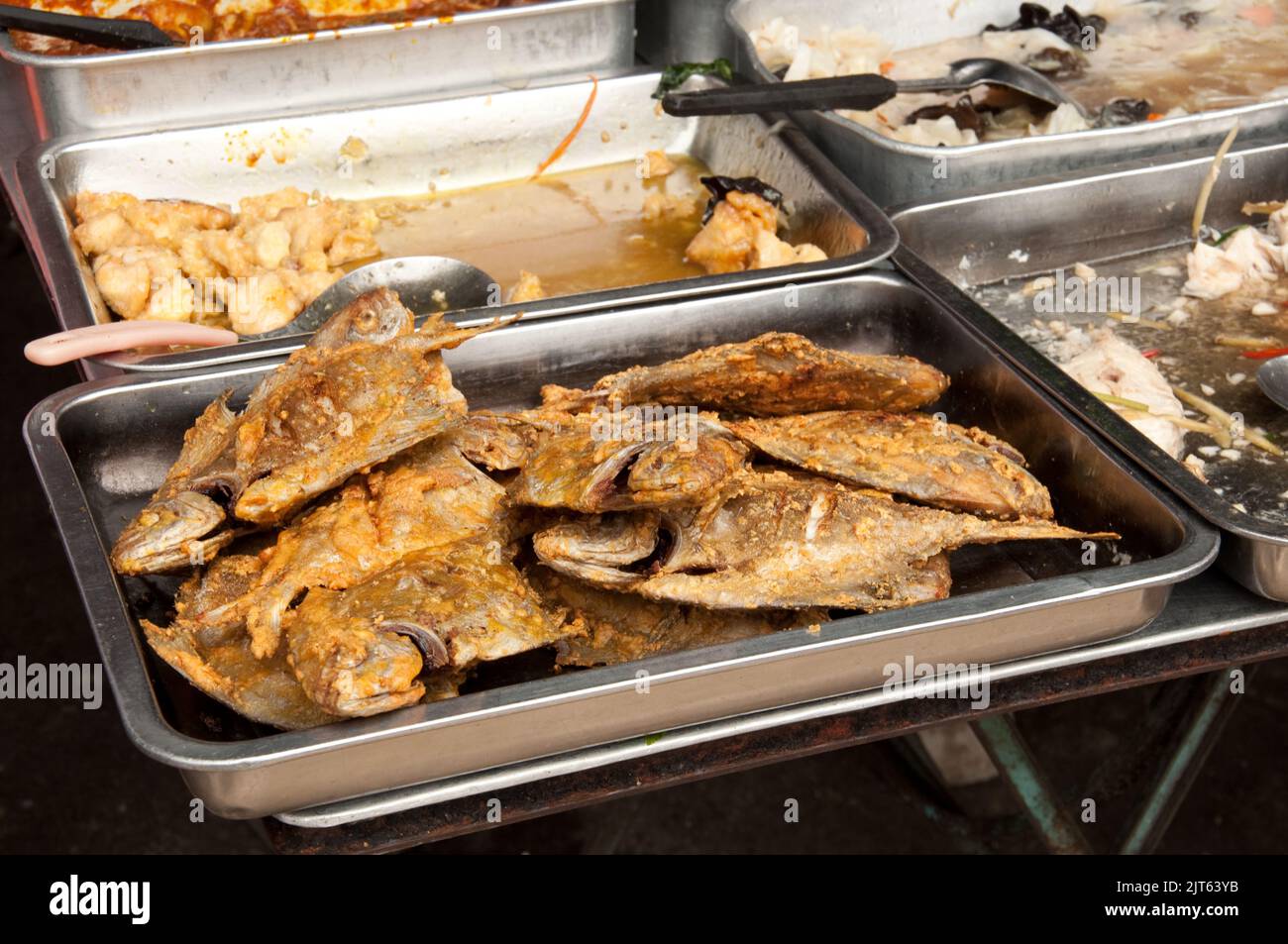 Hawker Food Court, George Town, Penang, Malaysia, Asia. Malaysians love ...