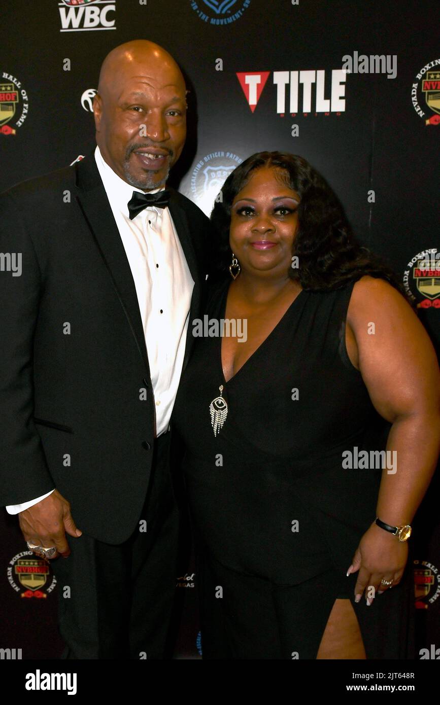 Las Vegas, NV, USA. 27th Aug, 2022. Ray Mercer Arriving at the ...