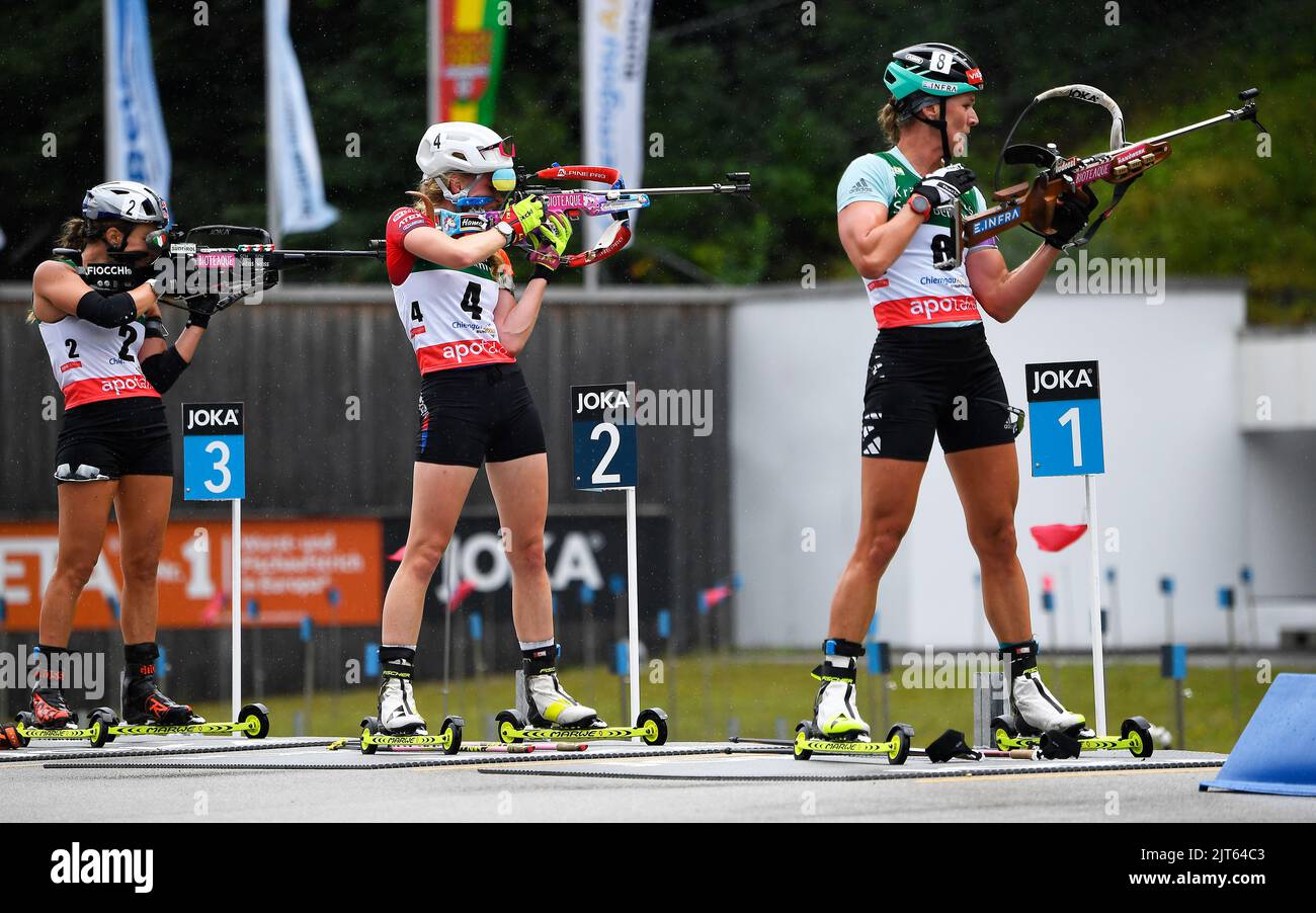 Ruhpolding, Germany. 28th Aug, 2022. Biathlon, Summer World ...