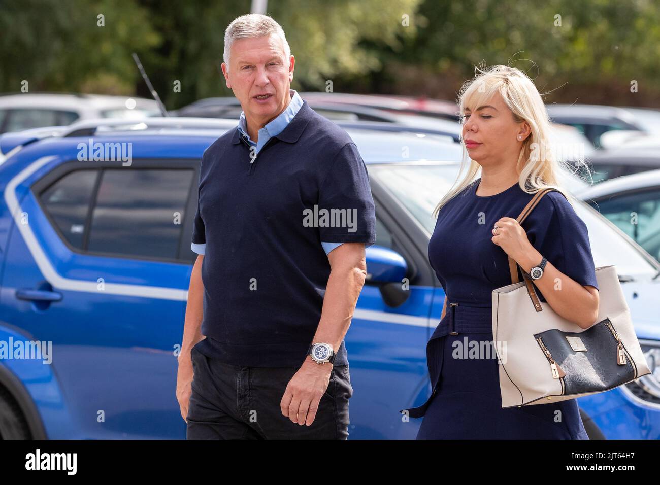Hull FC owner Adam Pearson arrives at The MKM Stadium ahead of today's ... Hull FC owner Adam Pearson arrives at The MKM Stadium ahead of today's ...