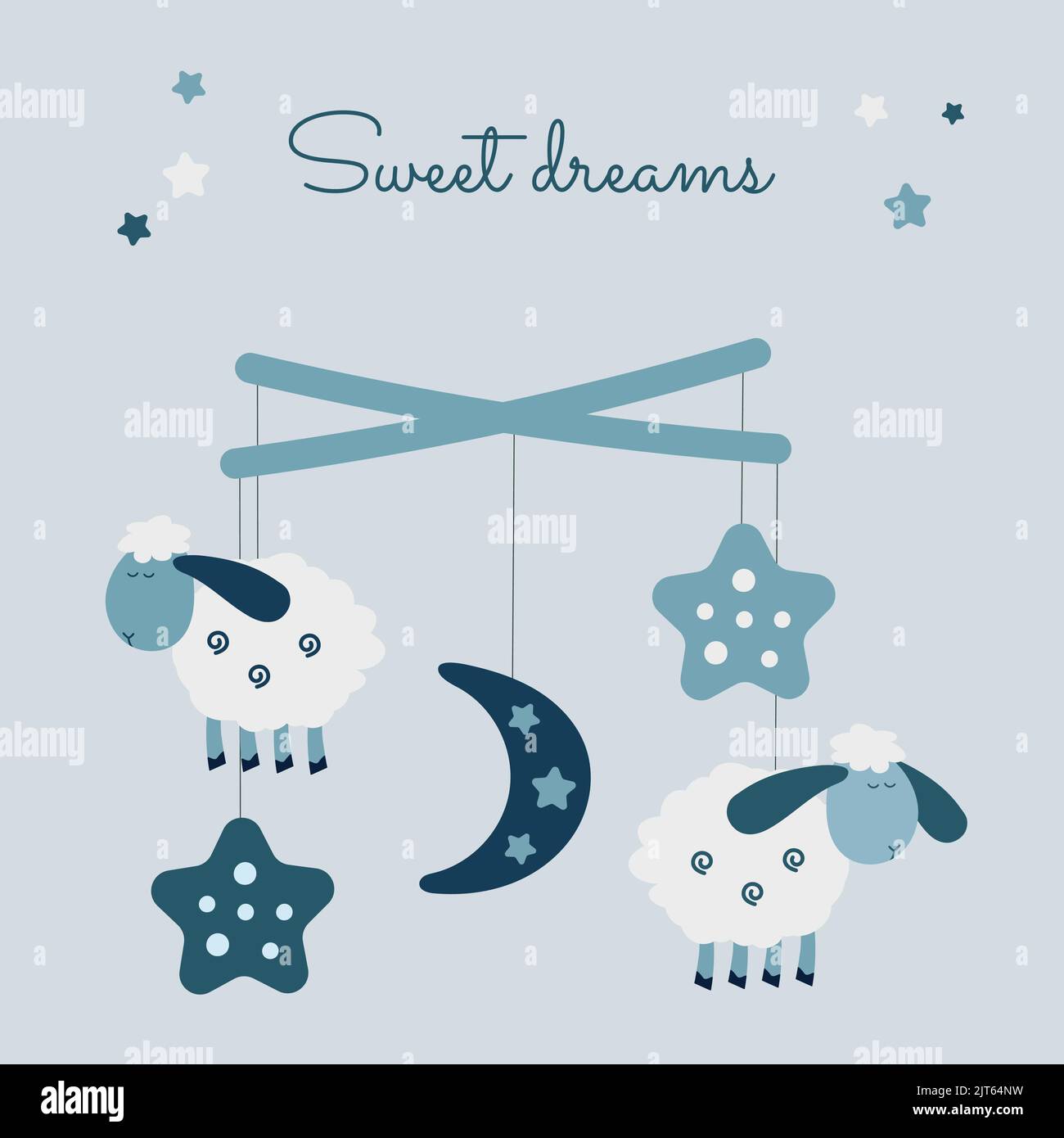 Sweet dreams vector Stock Vector Image & Art - Alamy