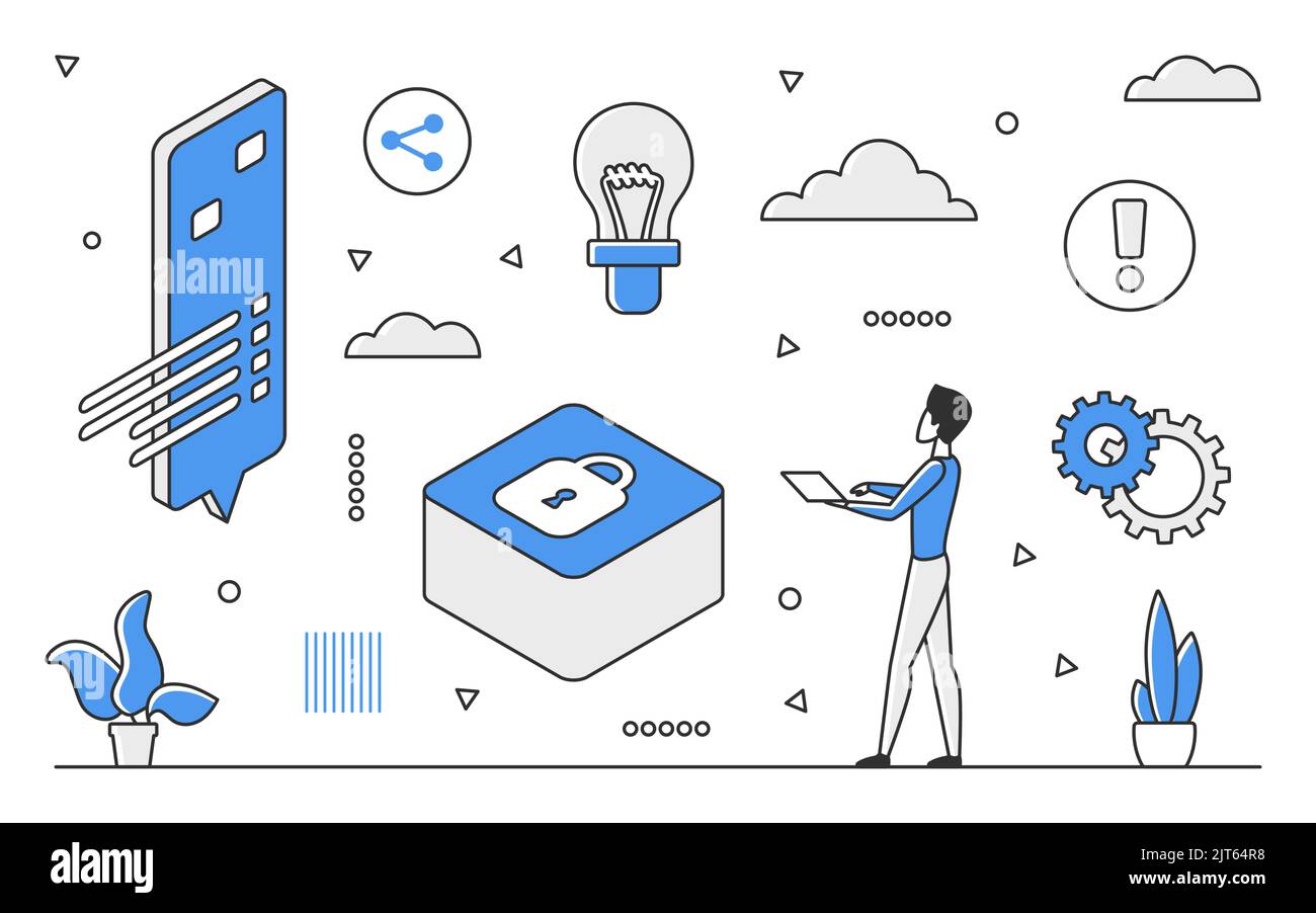 Safety of development process. App security rules, data protection ...