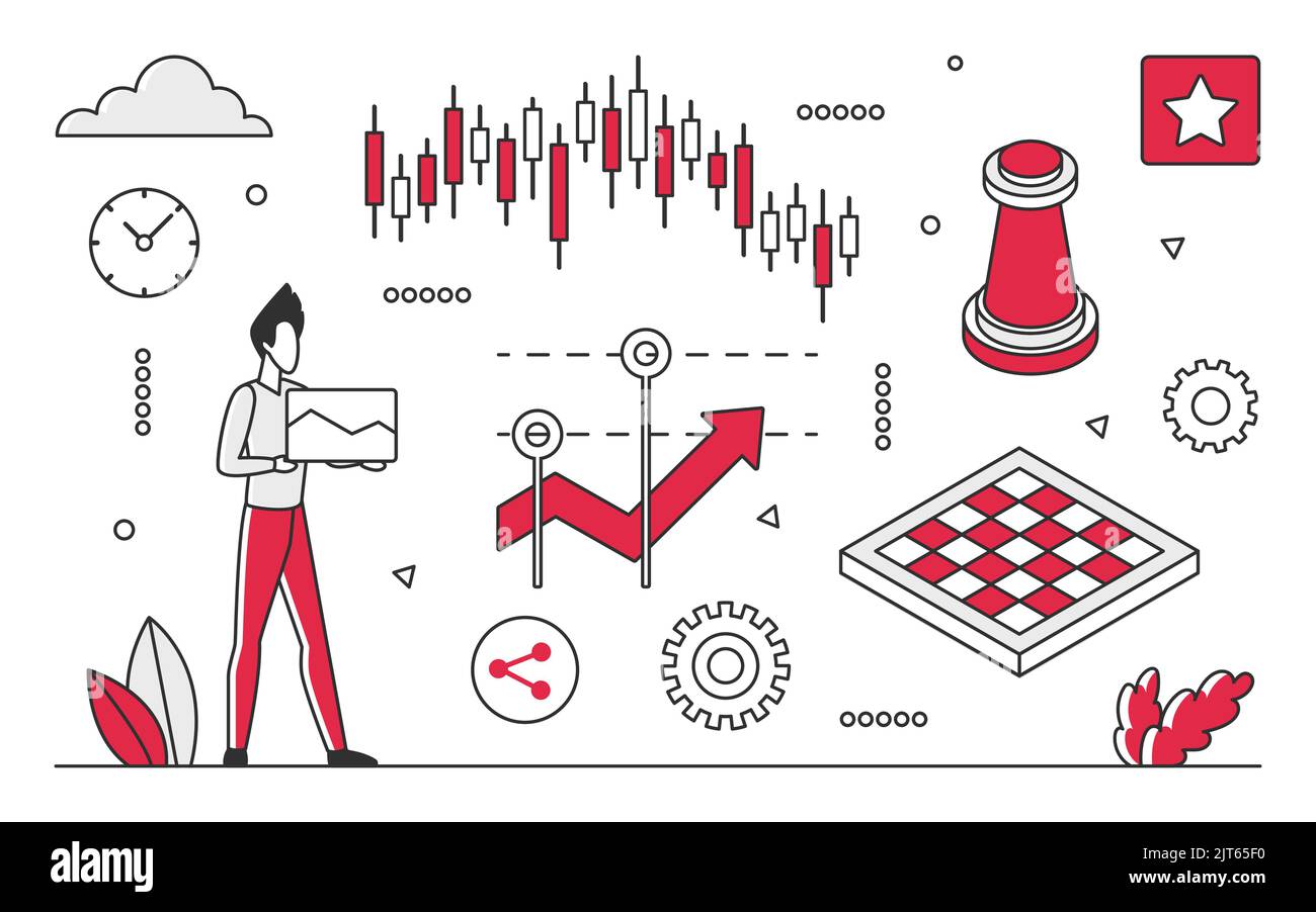 Stock market buy sell. Online trading transactions, digital ... Stock market buy sell. Online trading transactions, digital ...