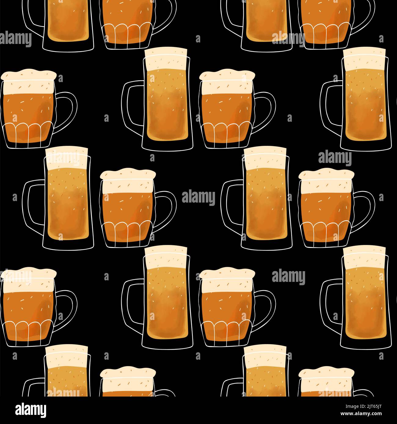Cerveza pattern hi-res stock photography and images - Alamy