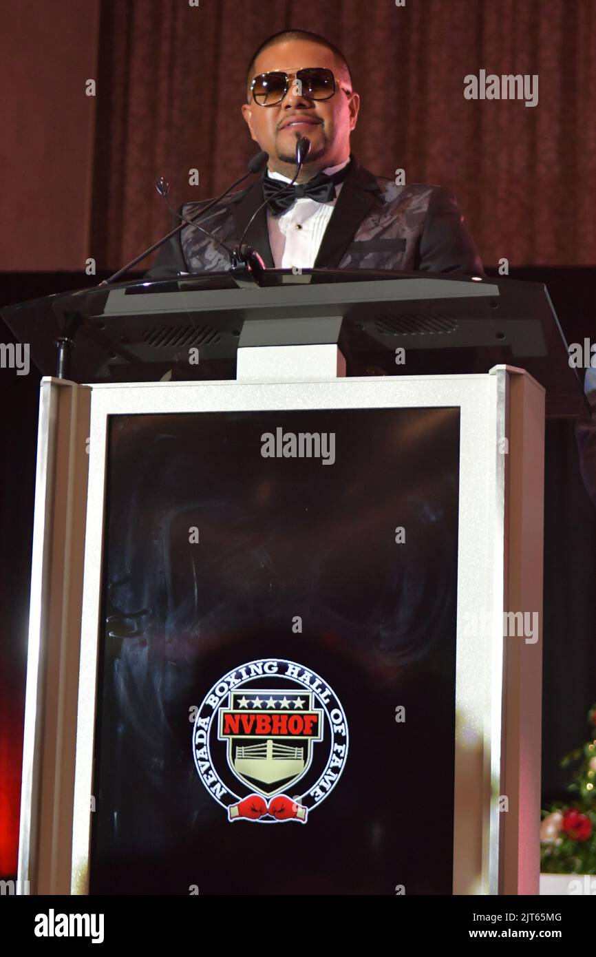 Las Vegas, NV, USA. 27th Aug, 2022. Jose Vargas speaking at the ...