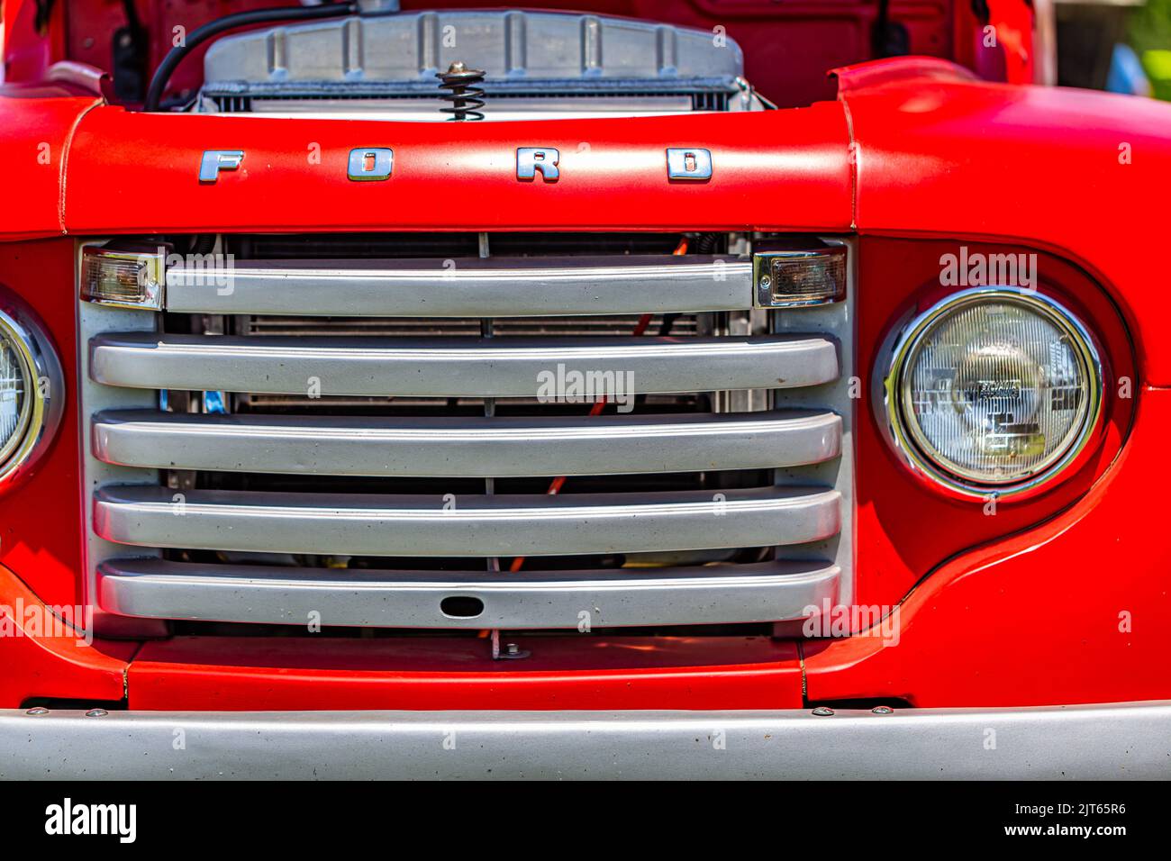 Statesboro, GA - May 17, 2014: Shallow depth of field closeup of the ...