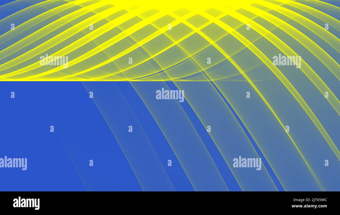 Background abstract 8K blue yellow light blue dark blue black white ...