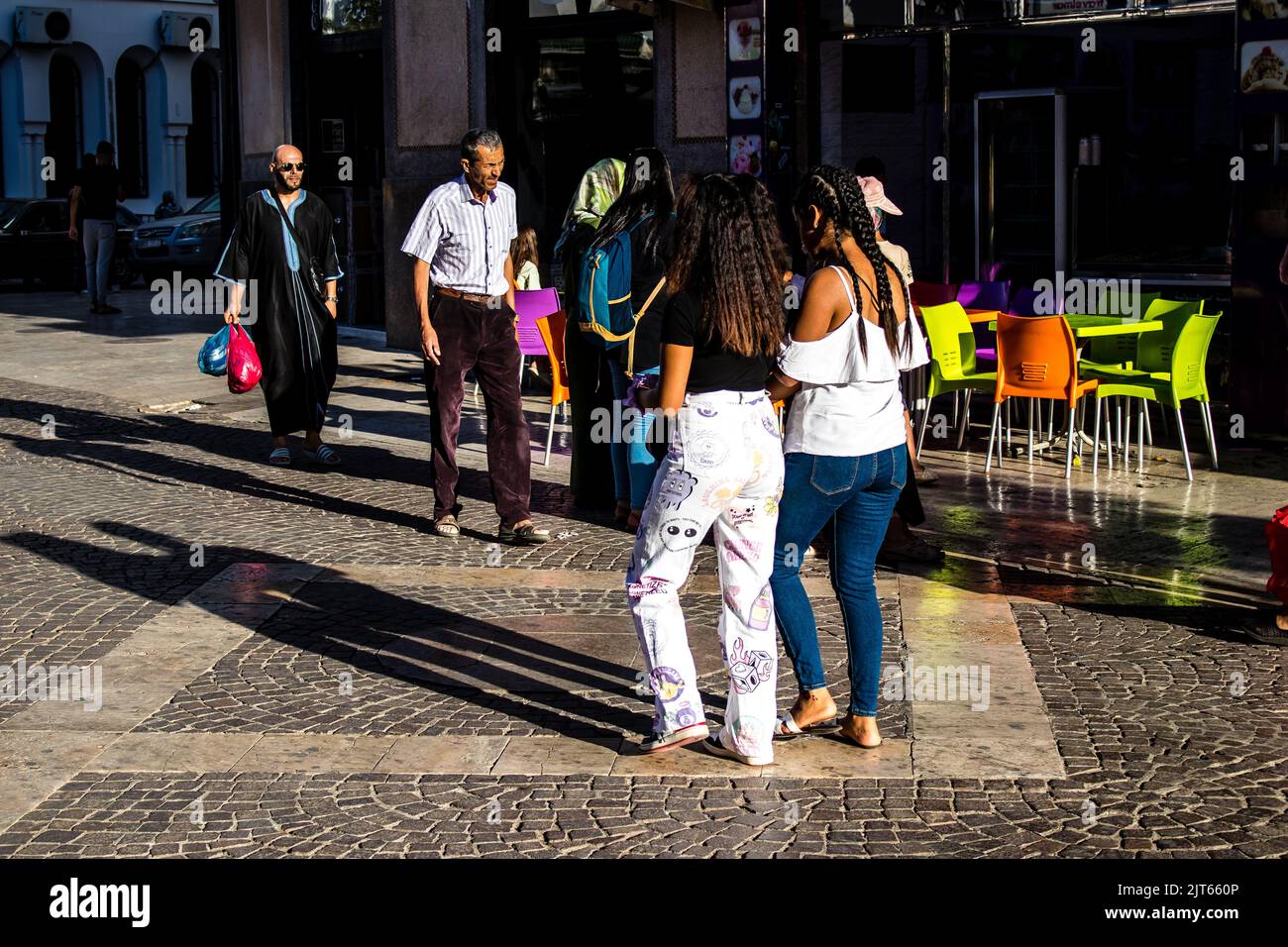 Tetouan medina walking hi-res stock photography and images - Alamy