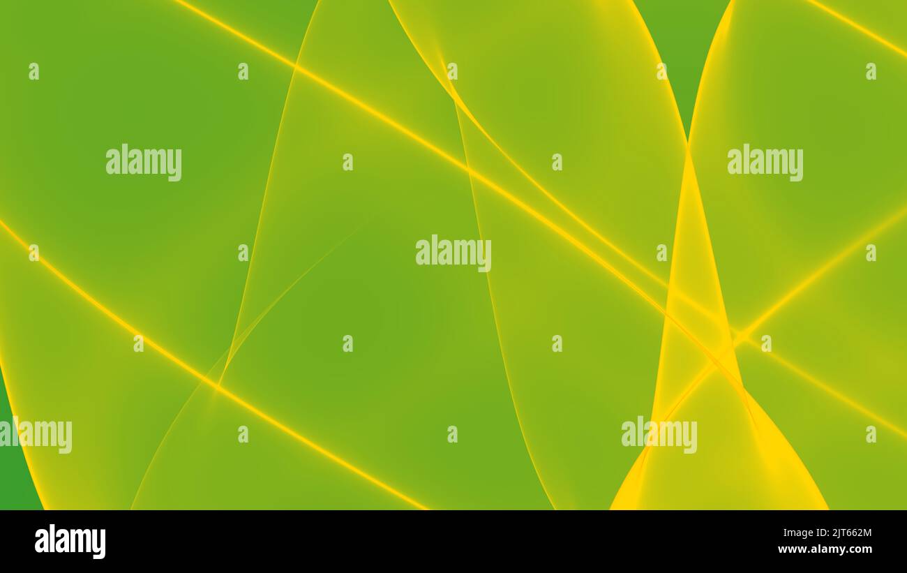 Background abstract 8K yellow light yellow dark green black white waves ...