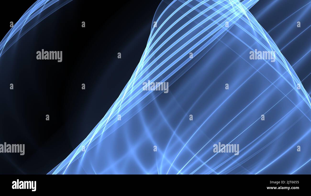 Background abstract 8K blue light blue dark blue black white waves ...