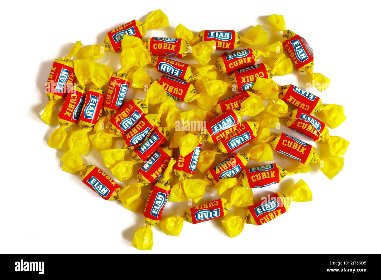 ELAH CUBIX Mou milk soft candies. Elah-Dufour S.p.A. - Italy Stock ...