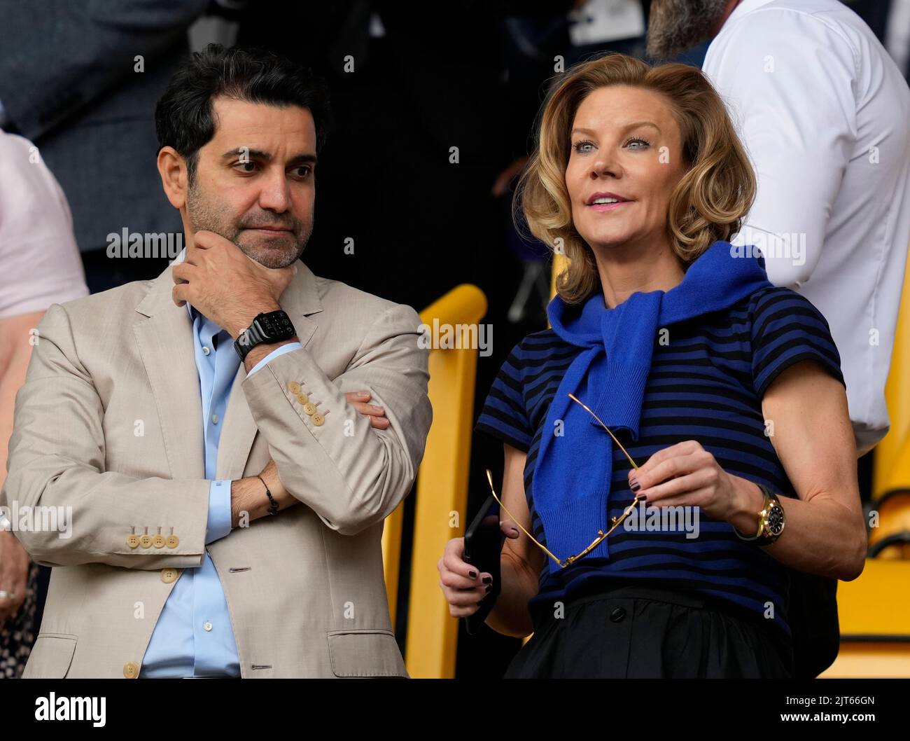 Wolverhampton, England, 28th August 2022. Newcastle United Directors ...