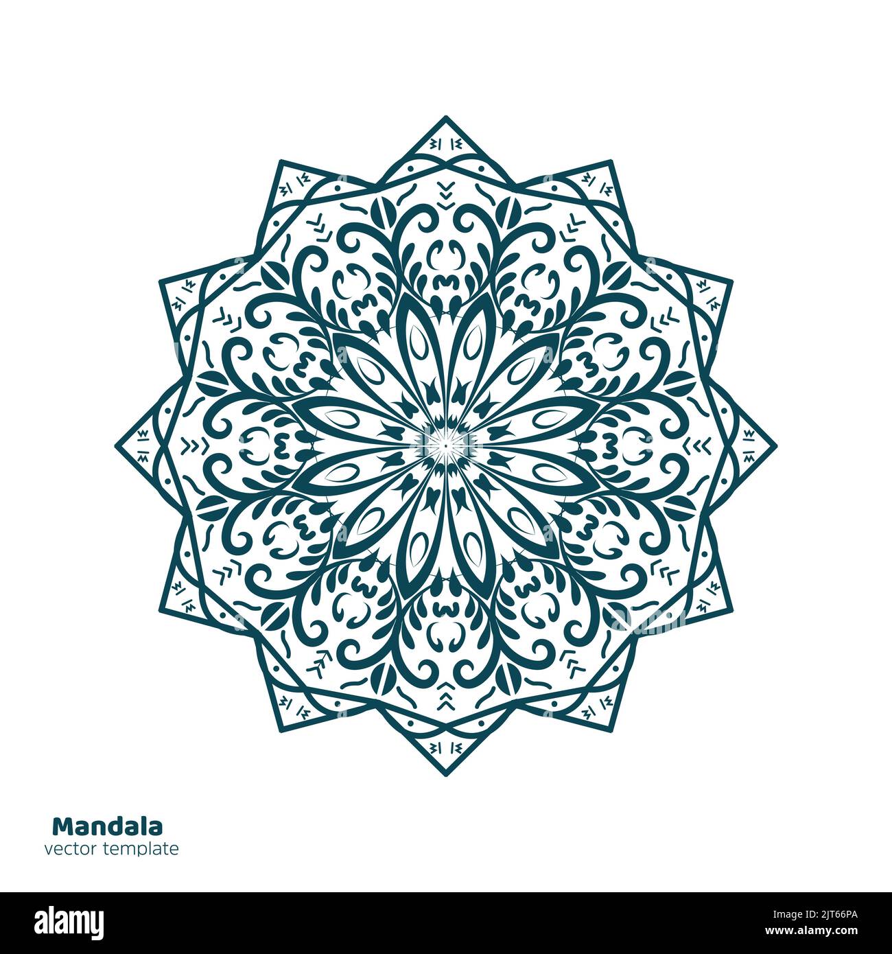 Mandala circle decorative spiritual indian hi-res stock photography and ...