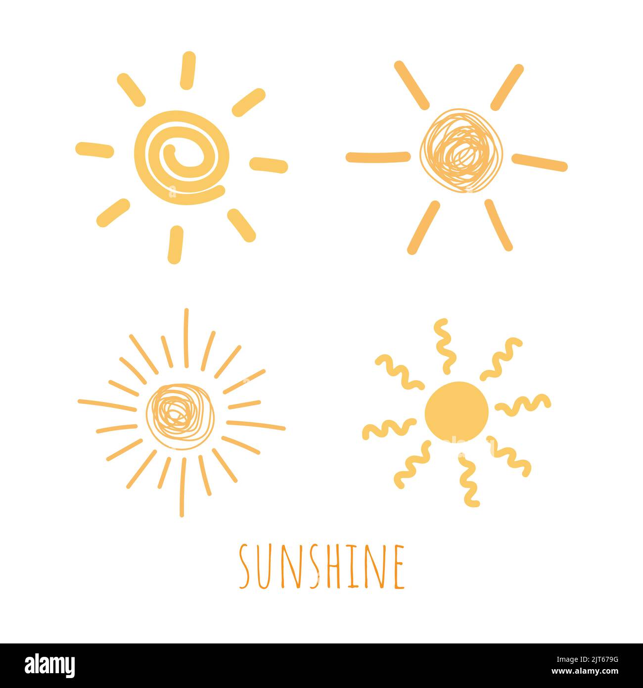 Sun vector drawing Stock Vector Image & Art - Alamy