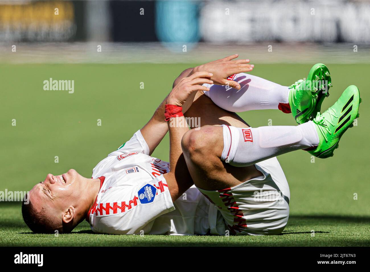 VOLENDAM, NETHERLANDS - AUGUST 28: Christos Tzolis of FC Twente during ...