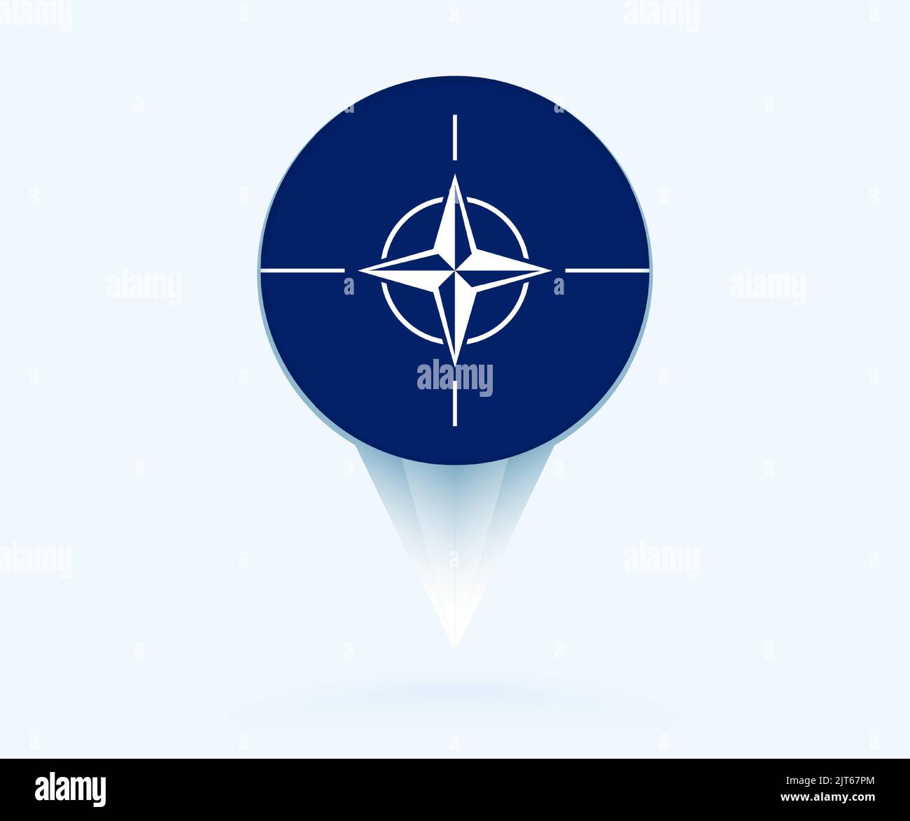 Nato badge Stock Vector Images - Alamy