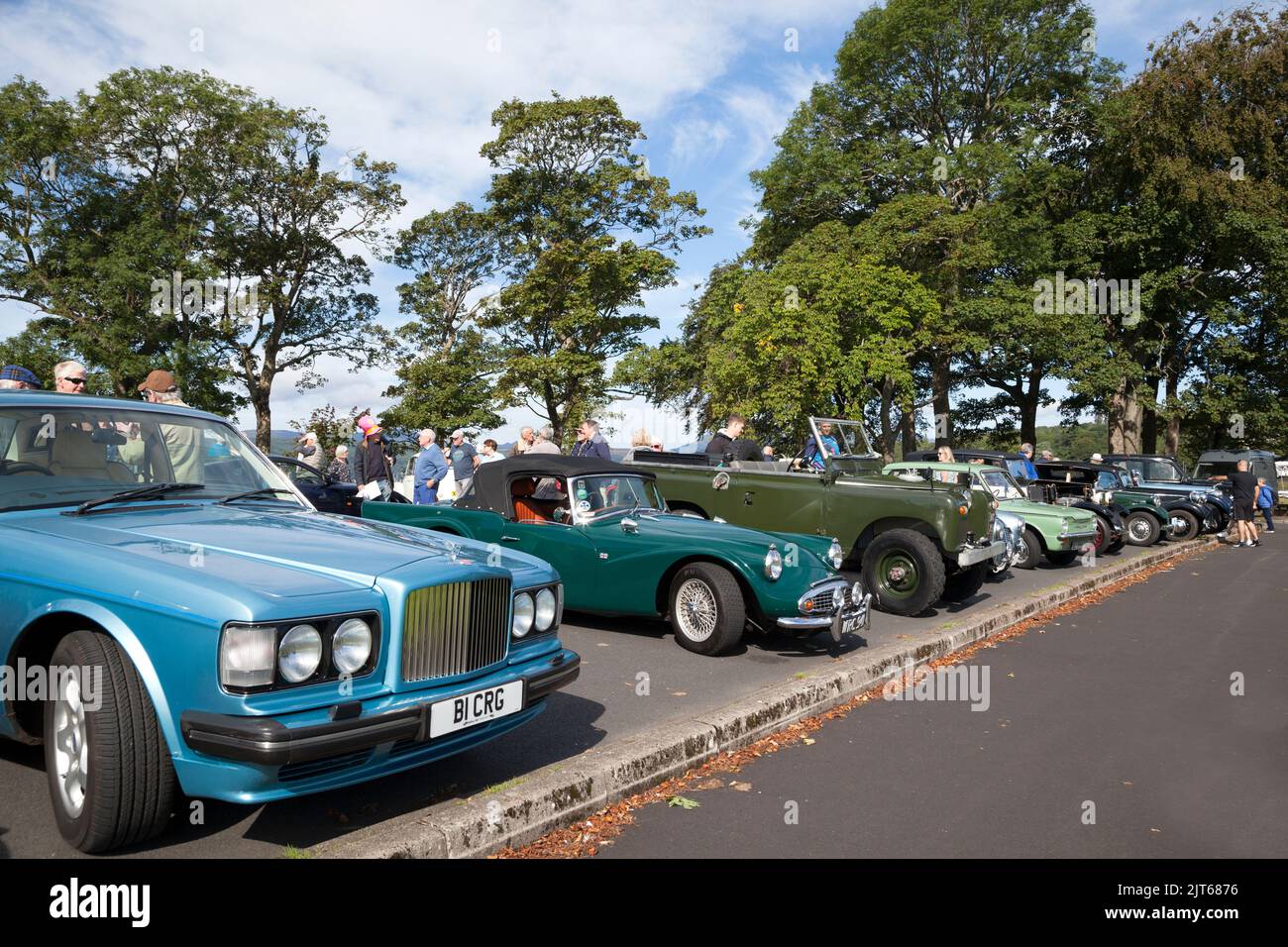Scottish classic cars hi-res stock photography and images - Alamy