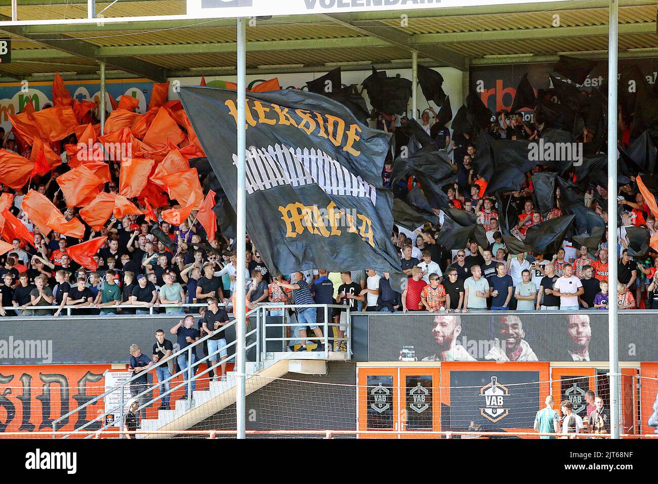 VOLENDAM - 28-08-2022, KRAS Stadium. Dutch Eredivisie Football season ...