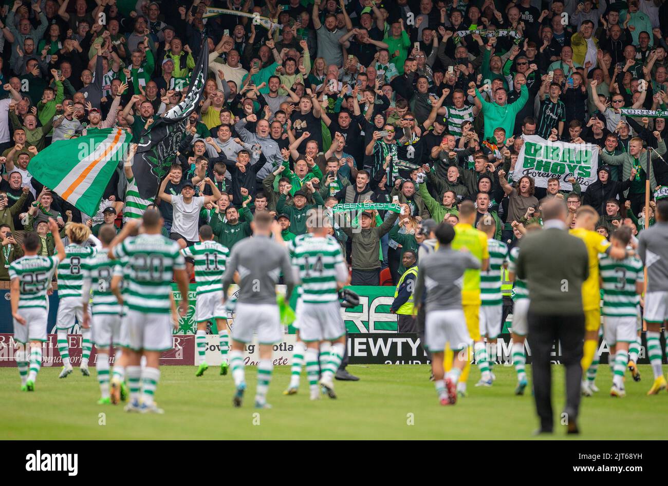 28th August 2022; Tannadice Park, Dundee, Scotland: Scottish Premier ...