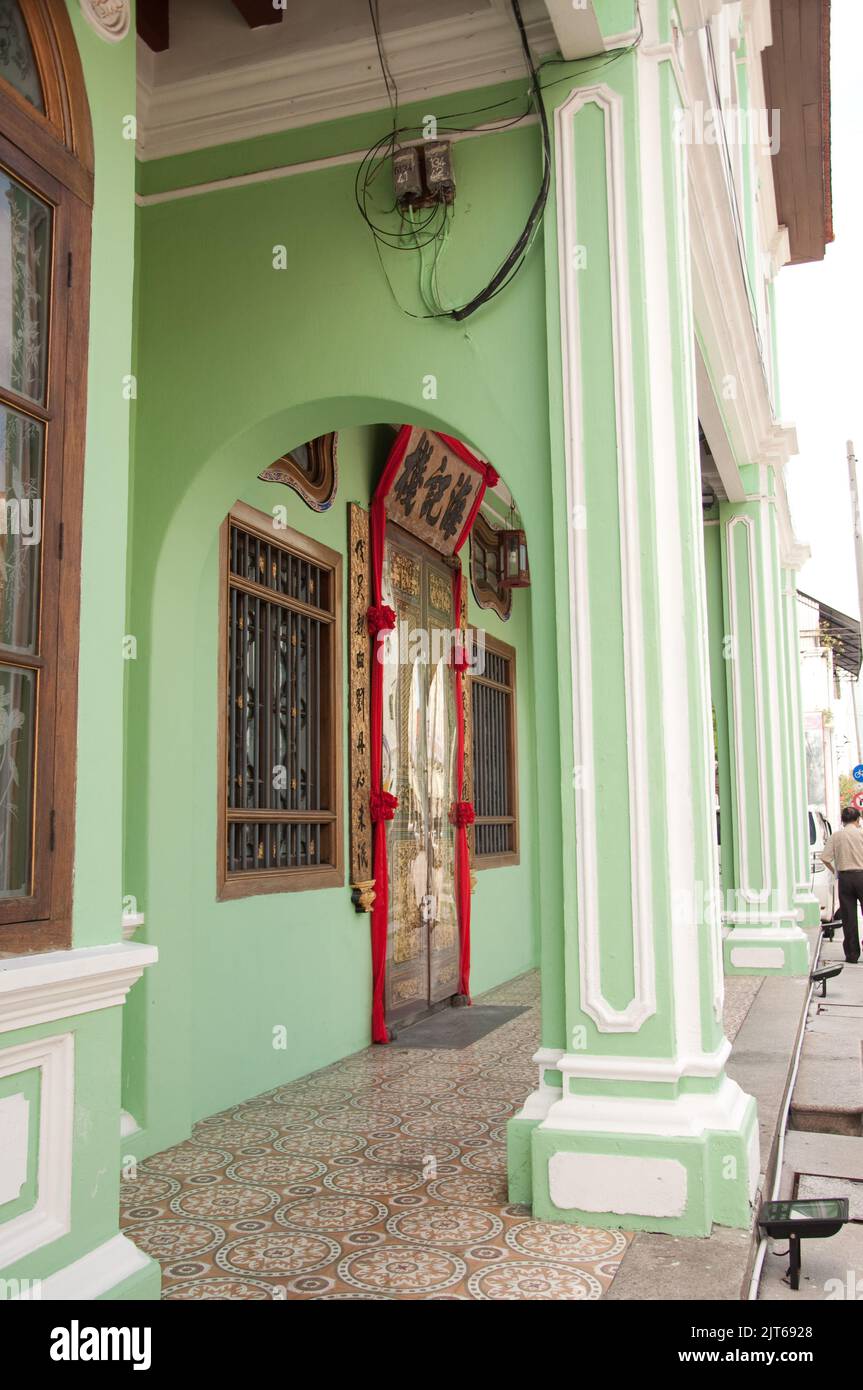Old Colonial Building, Georgetown, Penang, Malaysia, Asia Stock Photo ...