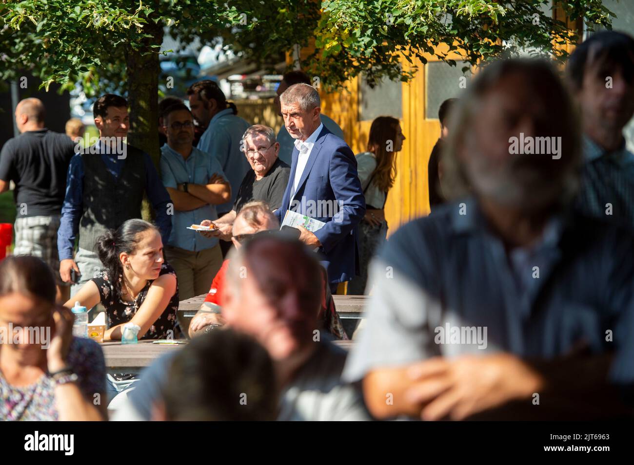 ANO Movement Chairman and former Czech Prime Minister Andrej Babis ...