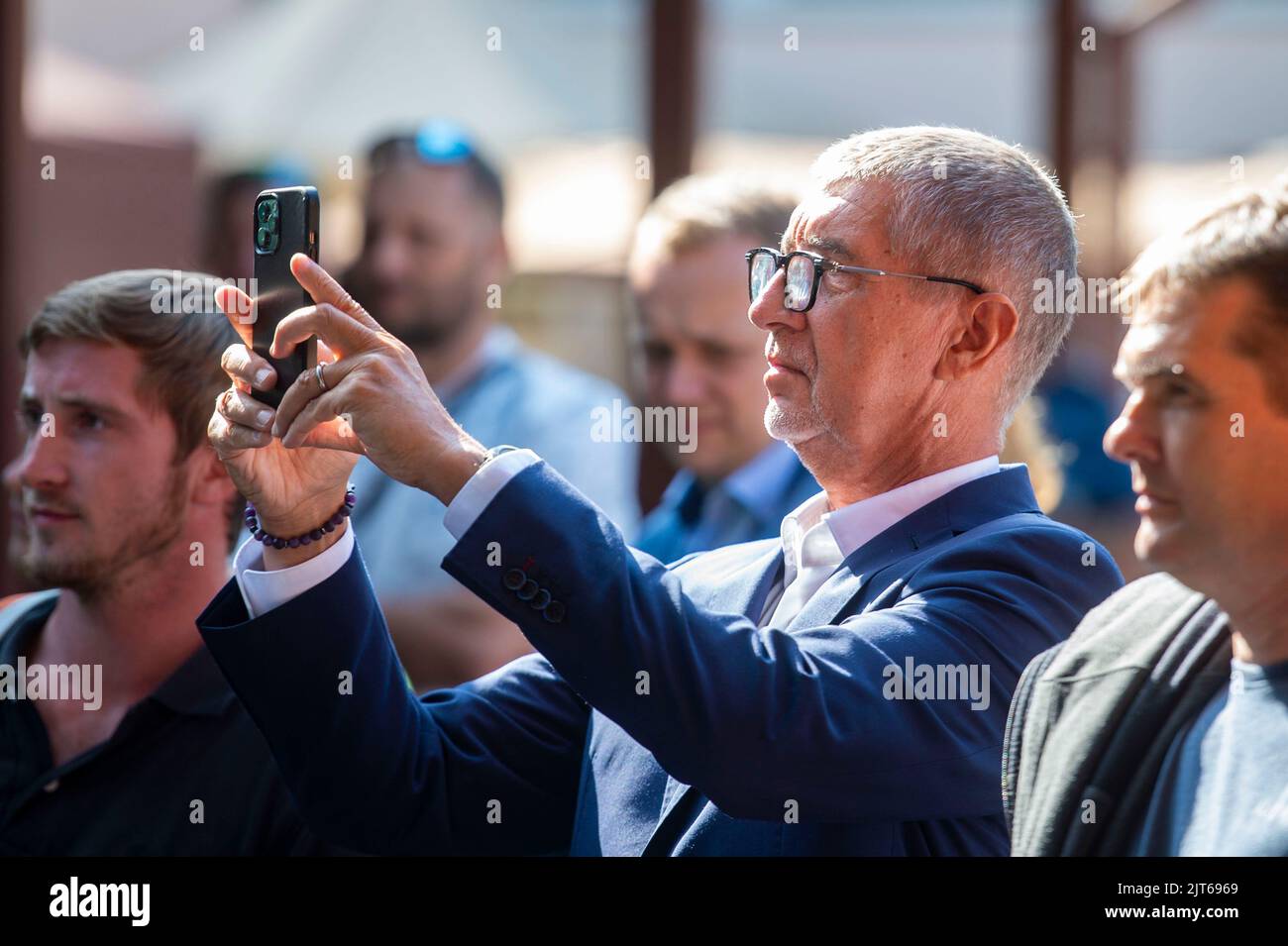 ANO Movement Chairman and former Czech Prime Minister Andrej Babis ...