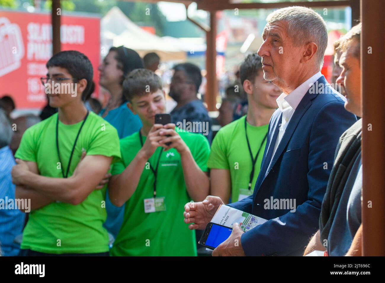 ANO Movement Chairman and former Czech Prime Minister Andrej Babis ...