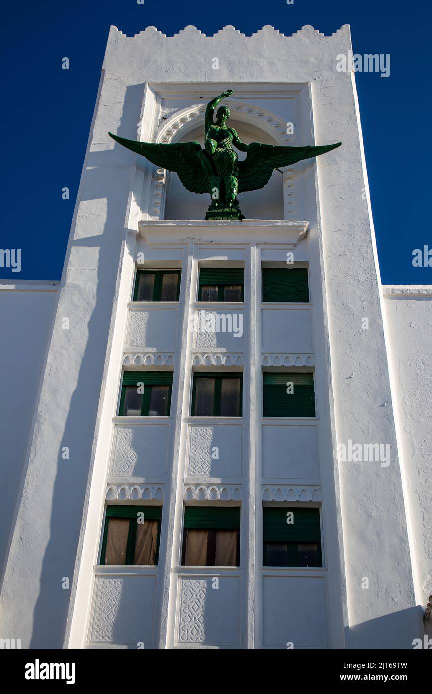 Tetouan, Morocco - August 16, 2022 Cityscape and architecture of ...