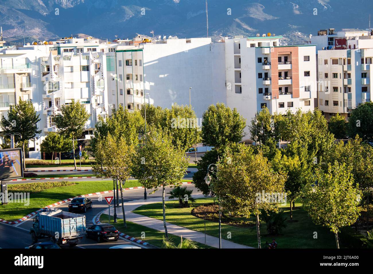Tetouan, Morocco - August 16, 2022 Cityscape and architecture of ...