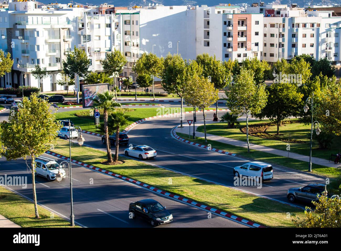 Tetouan, Morocco - August 16, 2022 Cityscape and architecture of ...