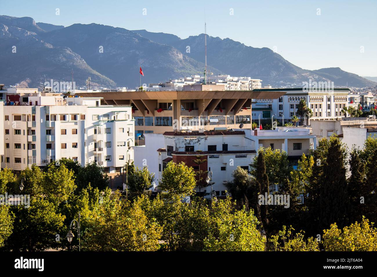 Tetouan, Morocco - August 16, 2022 Cityscape and architecture of ...