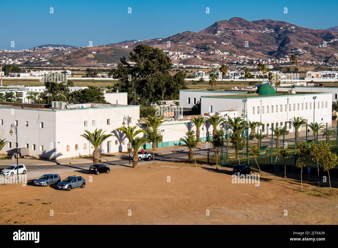 Tetouan, Morocco - August 16, 2022 Cityscape and architecture of ...