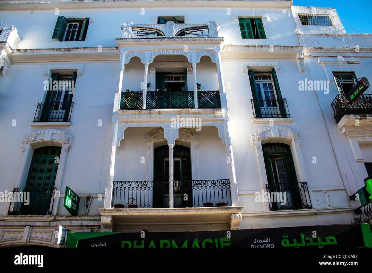 Tetouan, Morocco - August 16, 2022 Cityscape and architecture of ...