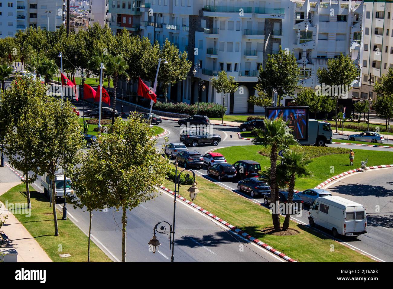 Tetouan, Morocco - August 16, 2022 Cityscape and architecture of ...