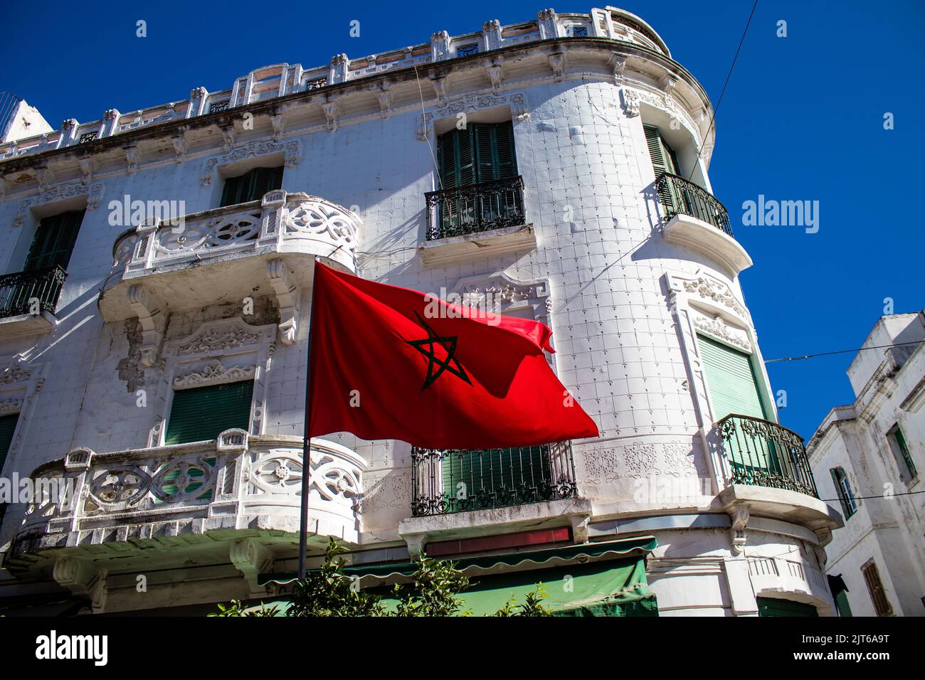 Tetouan, Morocco - August 16, 2022 Cityscape and architecture of ...
