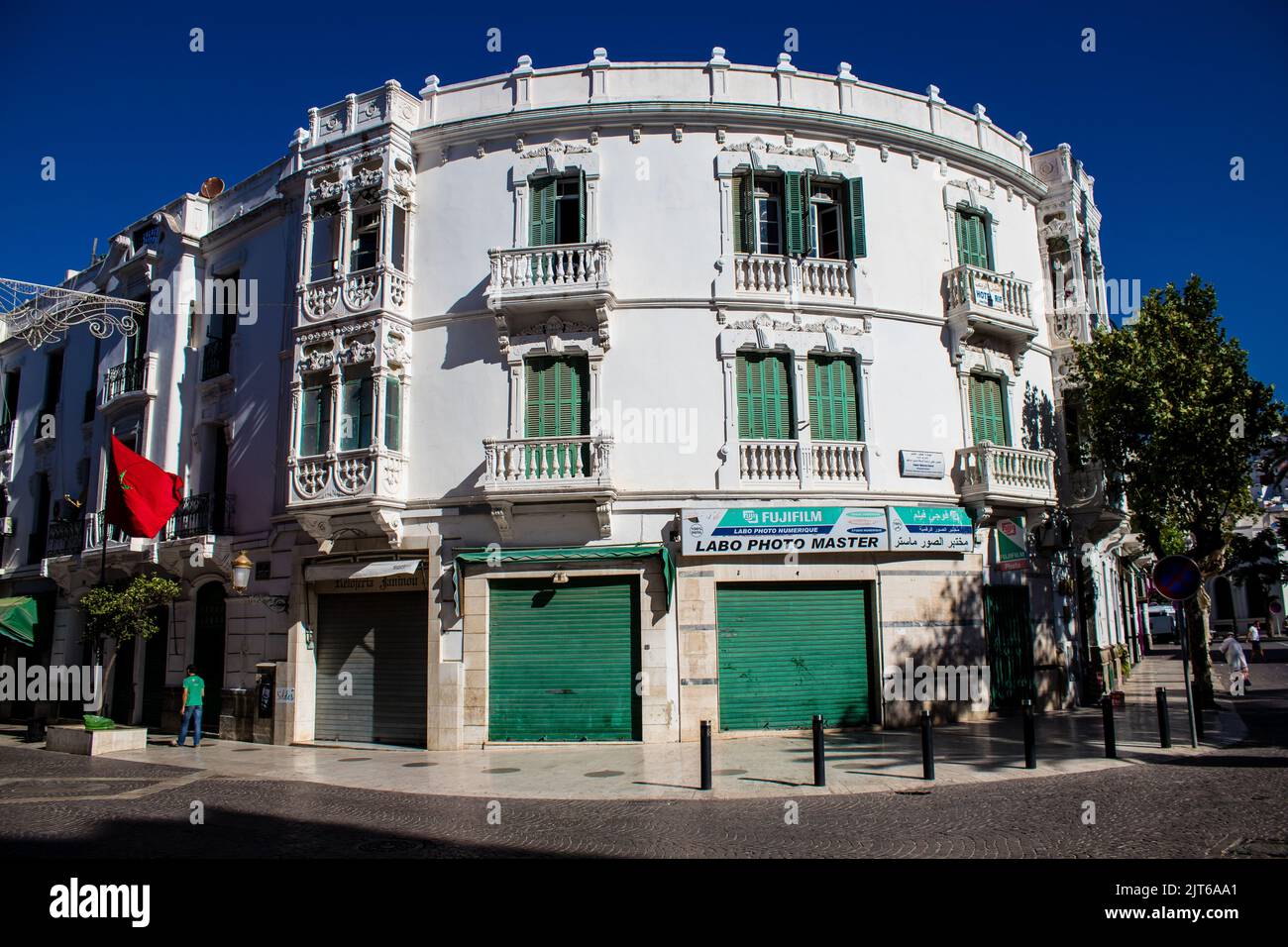Tetouan, Morocco - August 16, 2022 Cityscape and architecture of ...