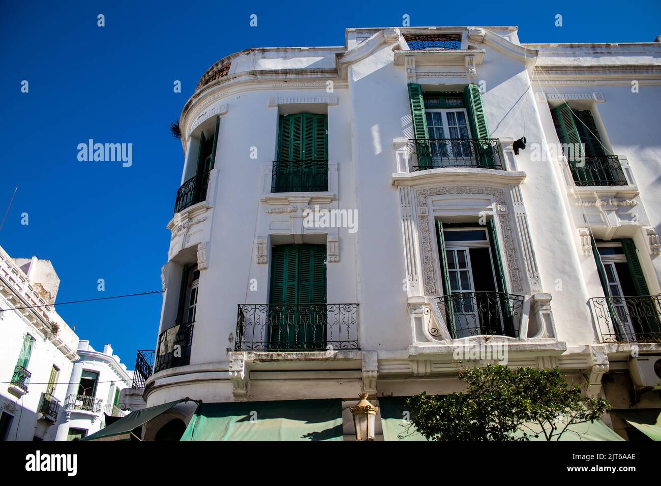 Tetouan, Morocco - August 16, 2022 Cityscape and architecture of ...