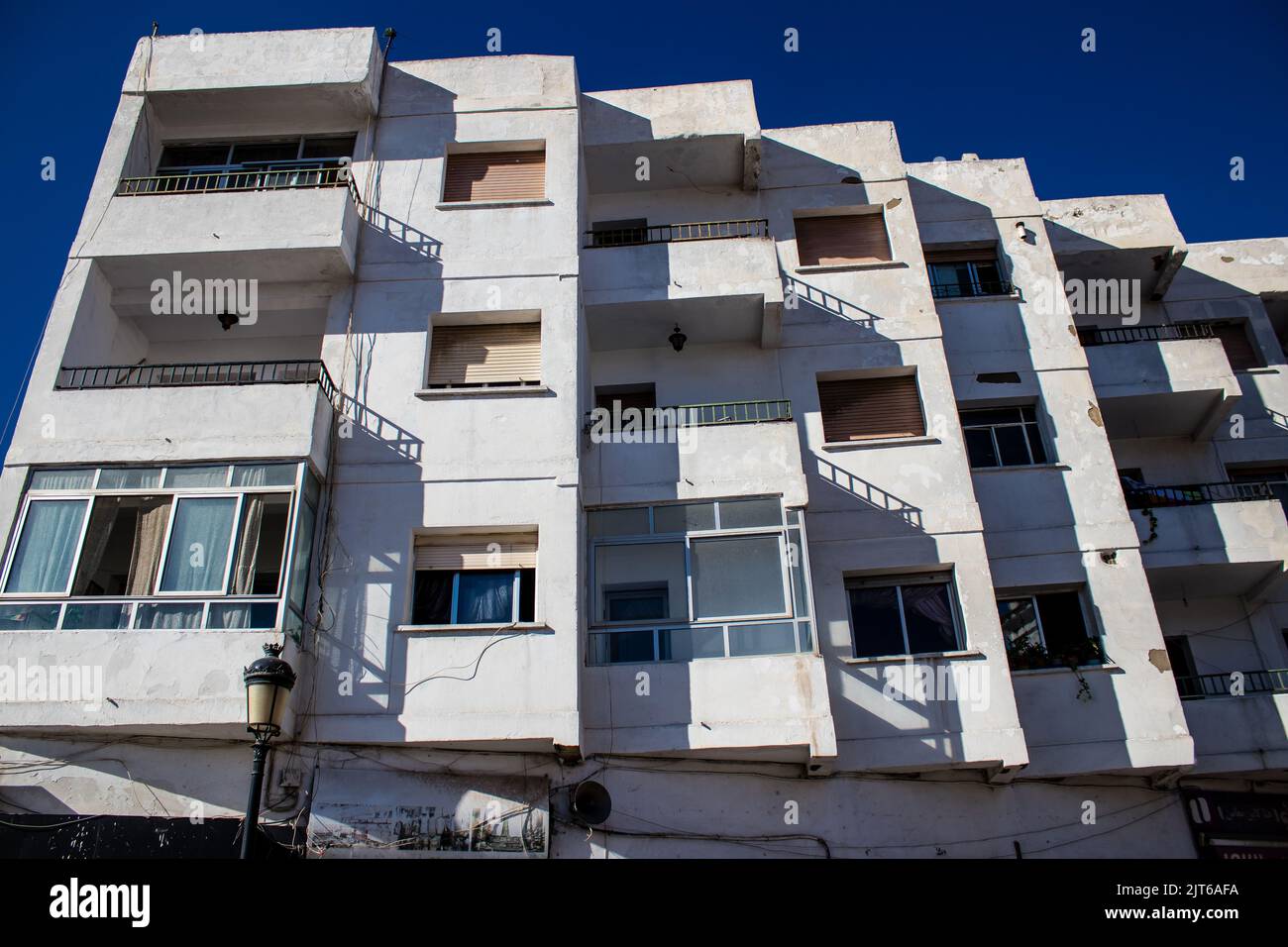 Tetouan, Morocco - August 16, 2022 Cityscape and architecture of ...